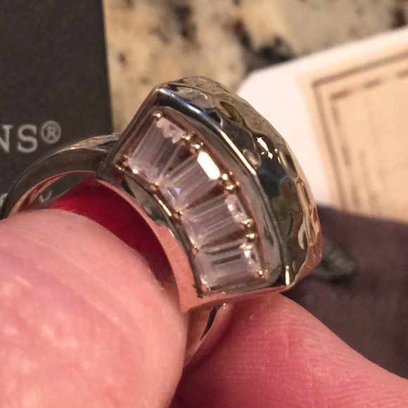 Silpada | Jewelry | Silpada R359 Sterling Silver Cz Tiara Ring | Poshmark